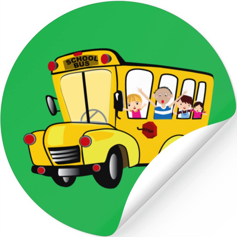 School Bus Driver Truck Driver School Bus Stickers Designed & Sold By ...
