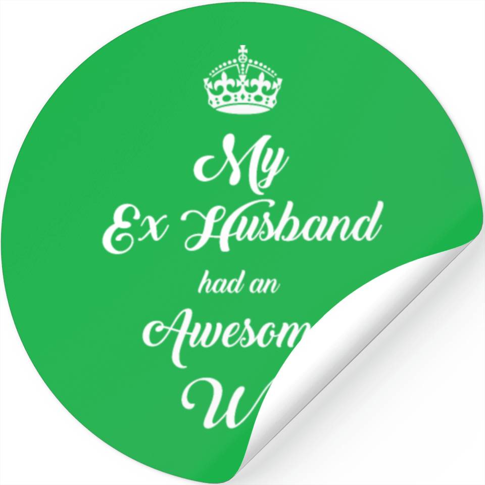 Freshly Divorced Ex-Husband Awesome Ex-Wife Funny Designed & Sold By ...