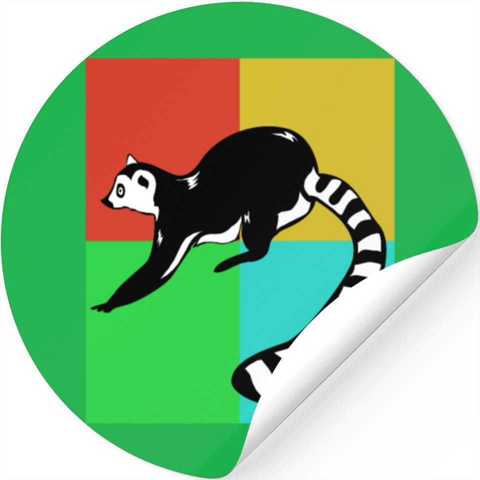 Lemur Monkey Madagascar Jungle Aye Aye Zoo Galago Designed & Sold By ...
