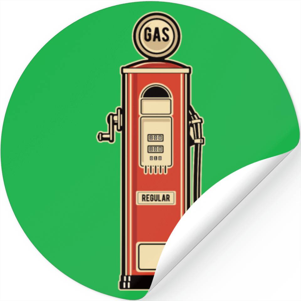 Gas Pump Stickers Designed & Sold By Baianat