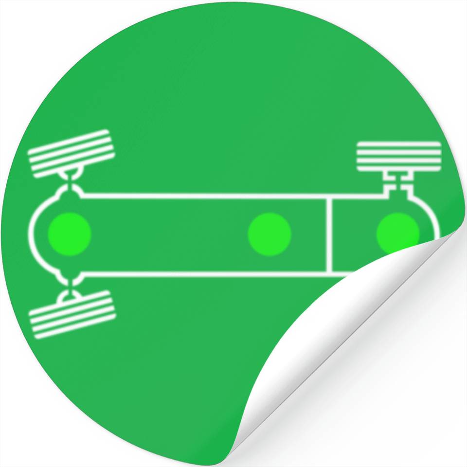 Cool Vanagon T3 Syncro Diff-Lock Illustration 80s Stickers Designed ...