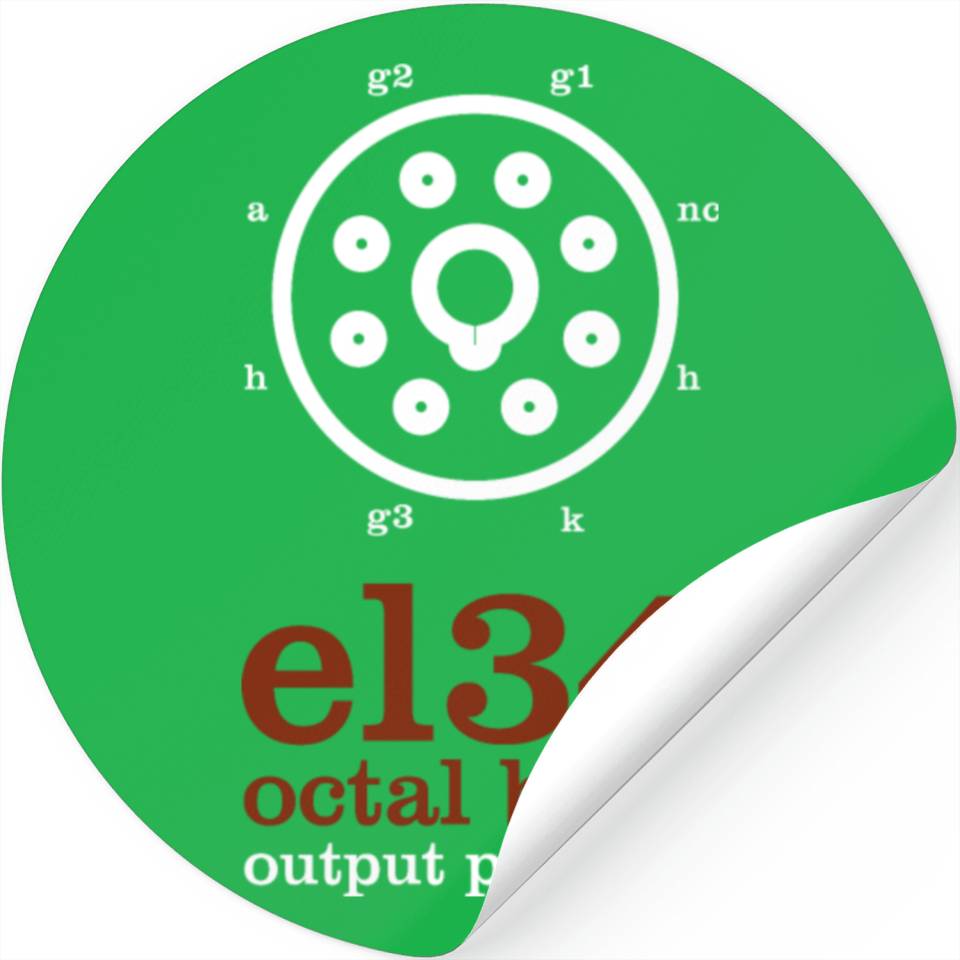 El34 Vacuum Tube Pinout Designed & Sold By Rudi Janknegt
