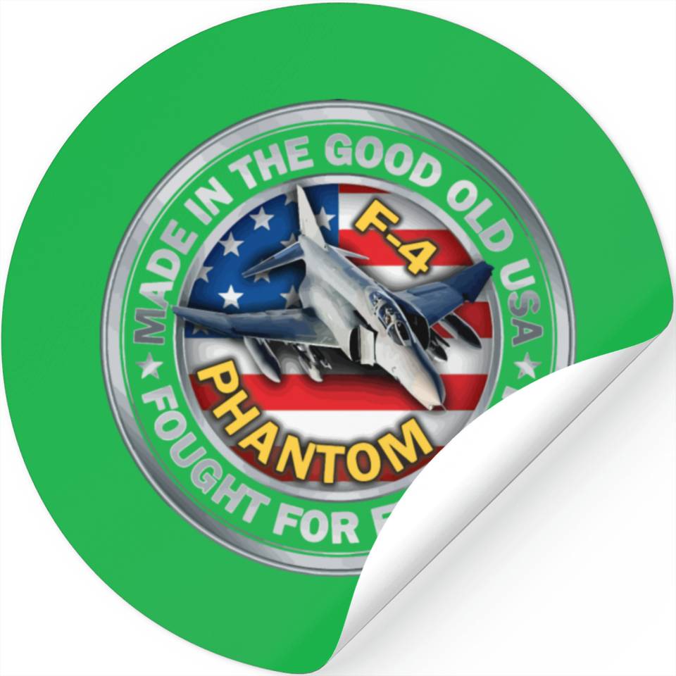 Mcdonnell Douglas F4 US Air Force Stickers Designed & Sold By Greg Knight