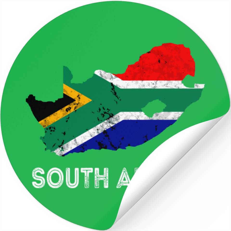 South Africa Map South African Flag Trip South Afr Designed & Sold By ...