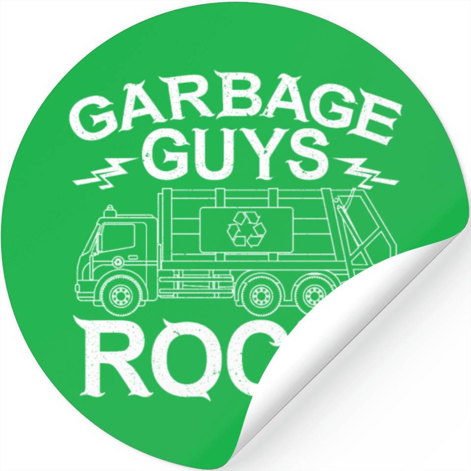 Garbage Guys Rock Trucks Trash Garbage Recycling Designed & Sold By ...