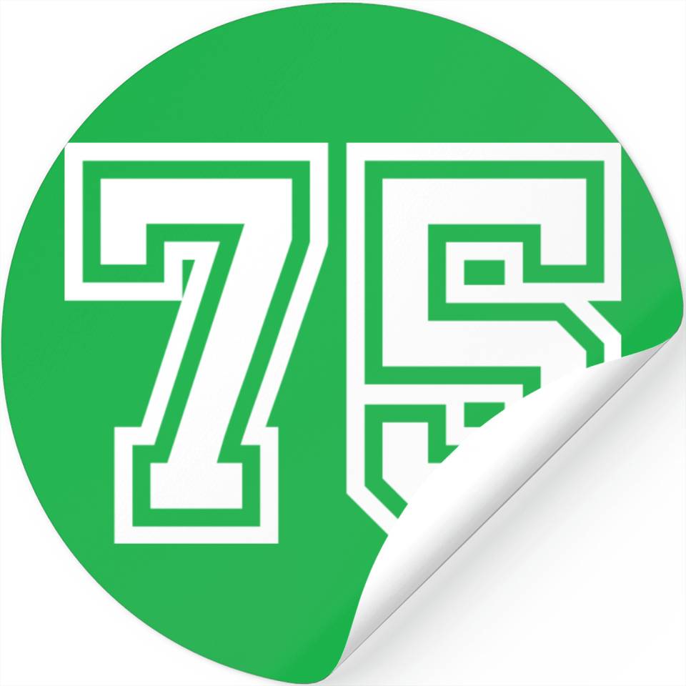 75 Number Symbol Designed & Sold By Gemma Bailey