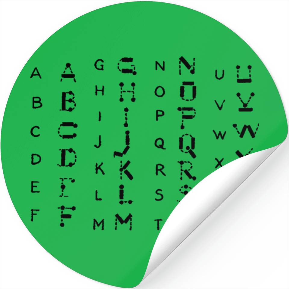Lord Baden Powell’s Morse Code Mnemonic Chart Designed & Sold By Muhammadu