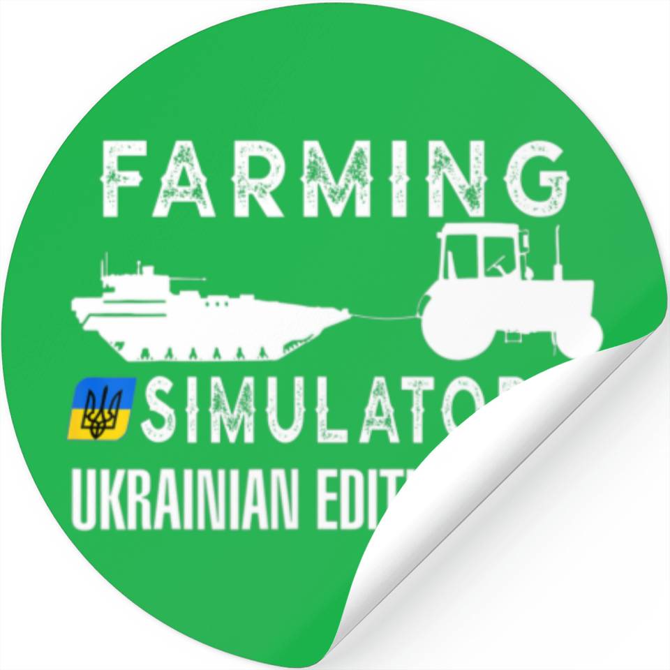 Farming Simulator Ukrainian Edition 2022 Tractors Stickers Designed ...