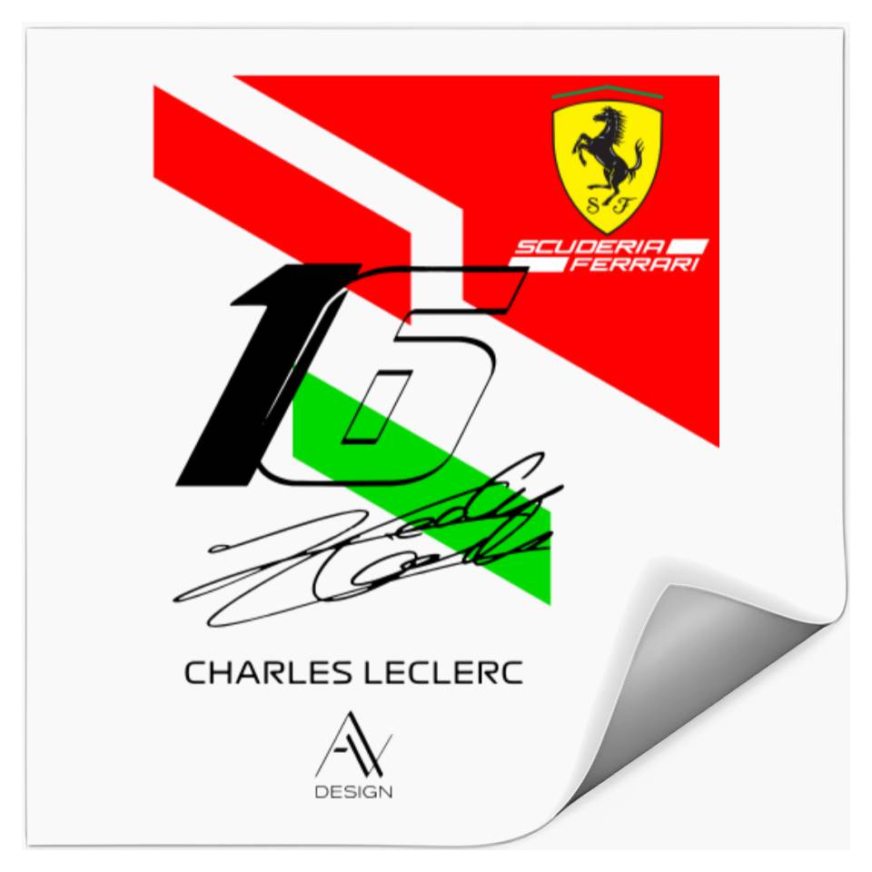Charles Leclerc 2019 - Formula 1 - Stickers Designed & Sold By MikJones