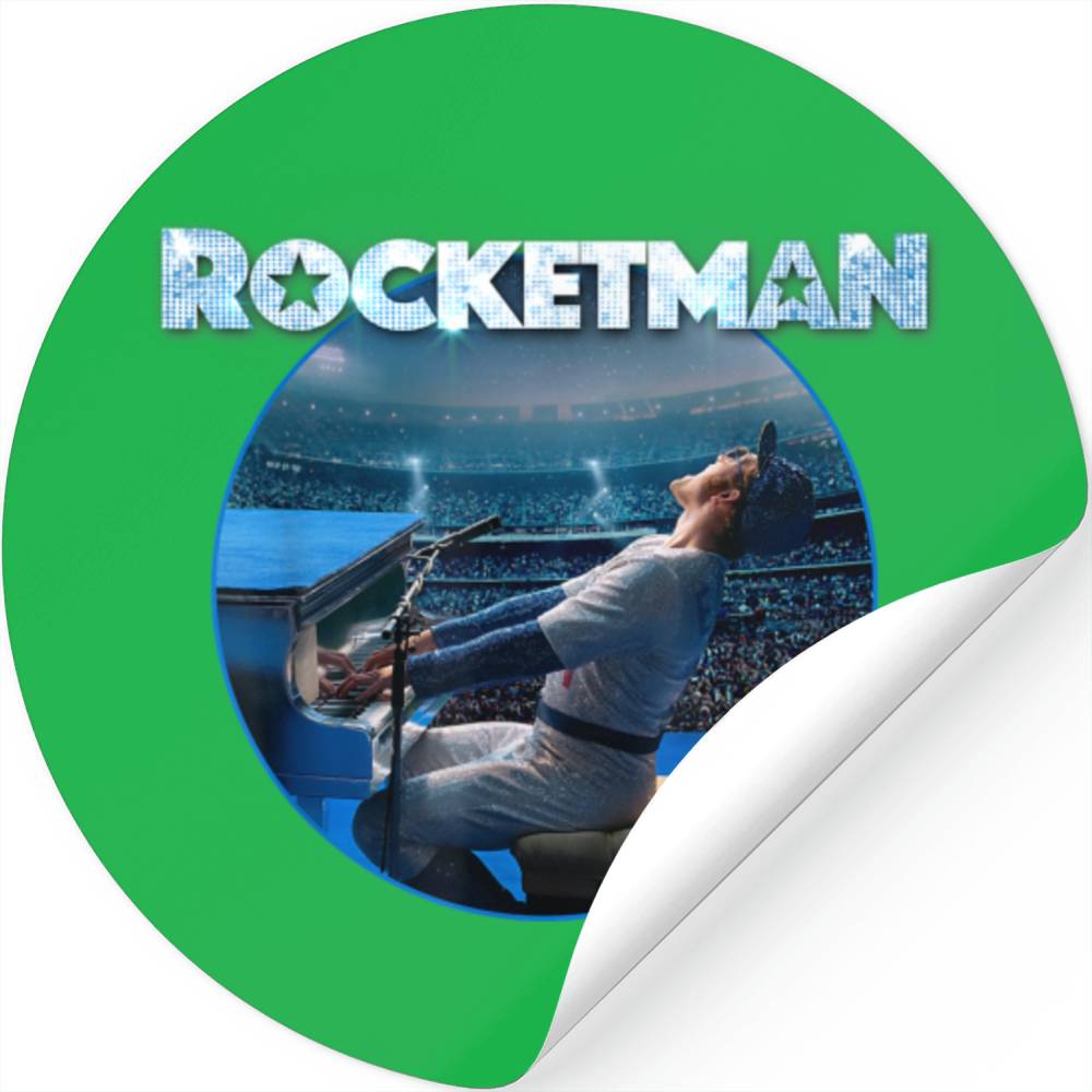 Rocketman Movie Elton John Piano Sticker