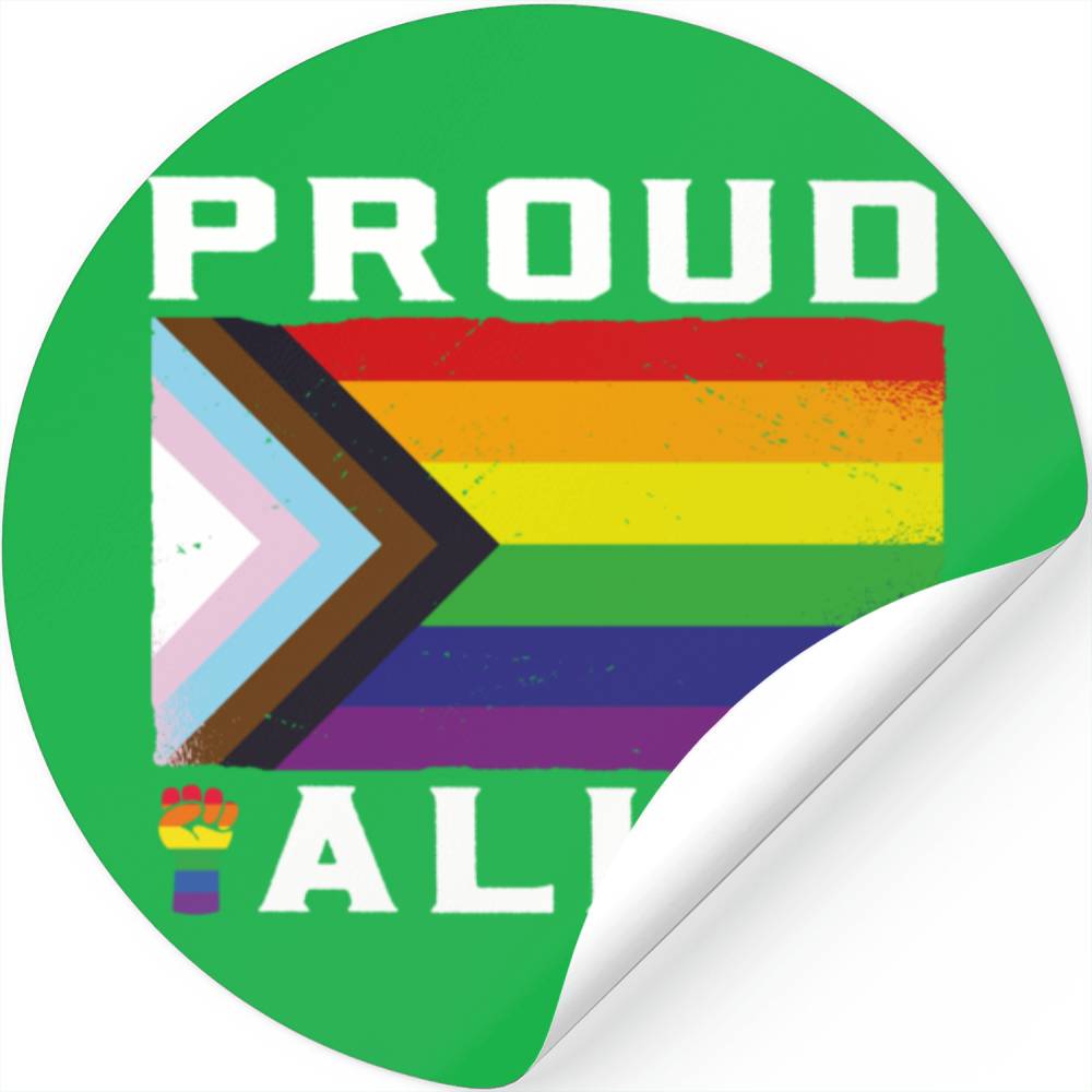 LGBT Gay Pride Month Proud Ally - Lgbtq - Stickers