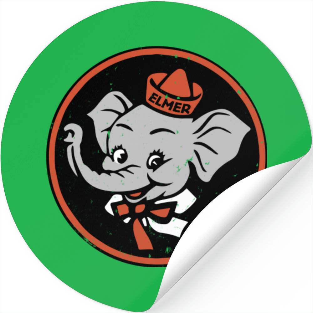 Elmer The Safety Elephant - Elmer - Stickers
