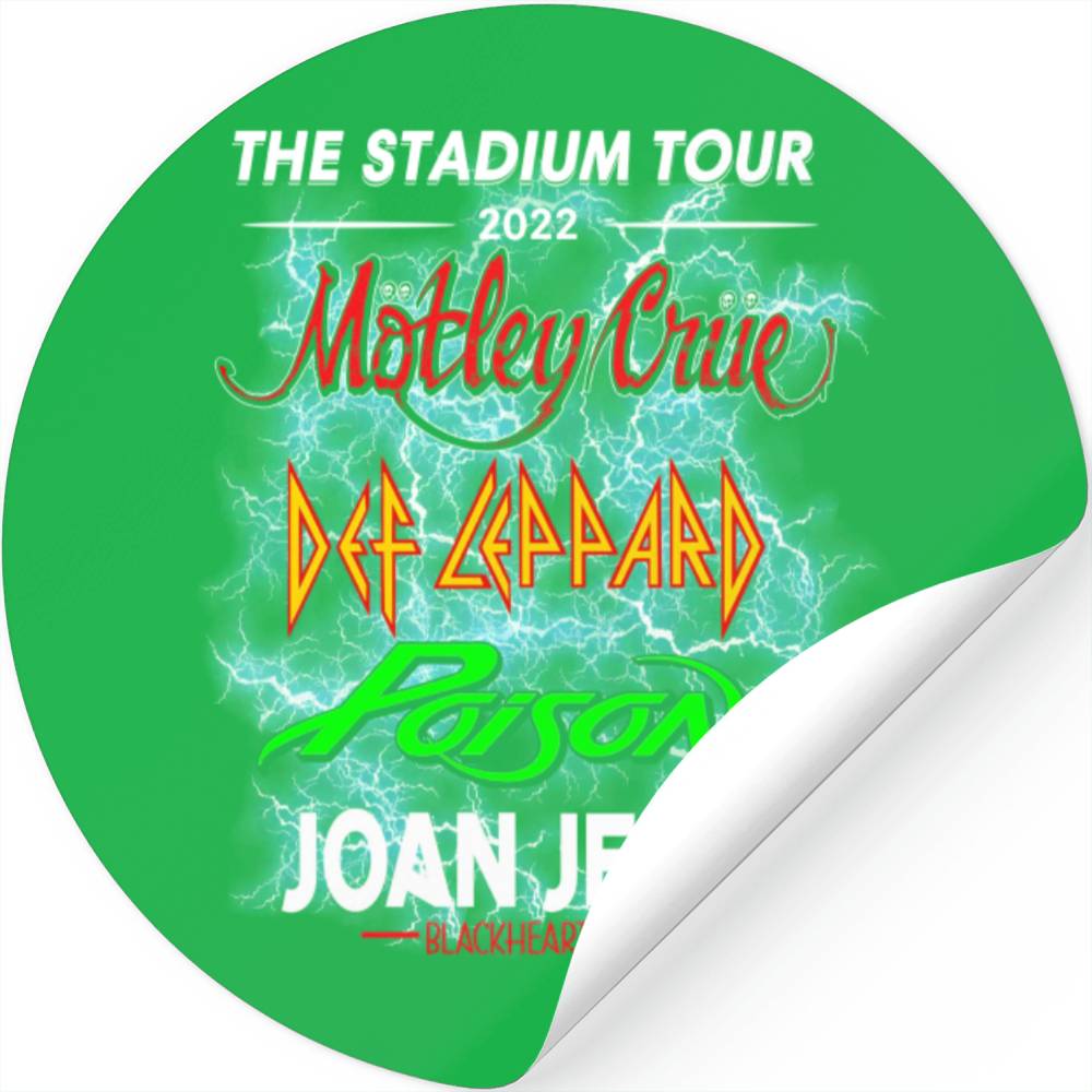 The Stadium Tour 2022 Stickers, Motley Crue Stickers, Def Leppard ... The Stadium Tour 2022 Stickers, Motley Crue Stickers, Def Leppard ...