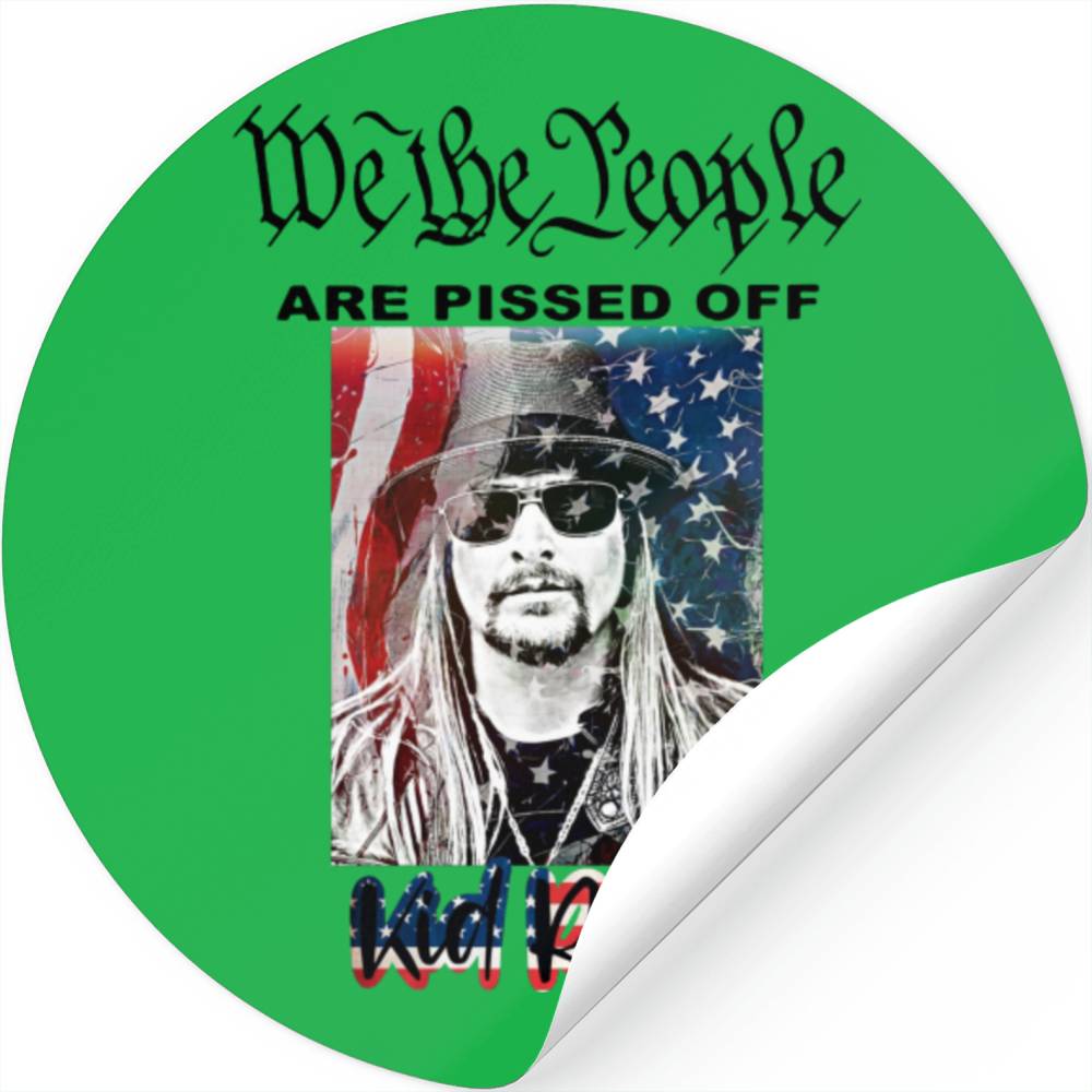 Kid Rock Stickers, American Rock And Roll Kid Rock, Kid Rock Fans Sticker