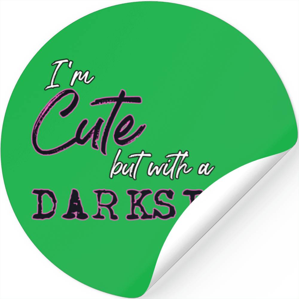 Cute With A Dark Side - Ker Dukey - Stickers