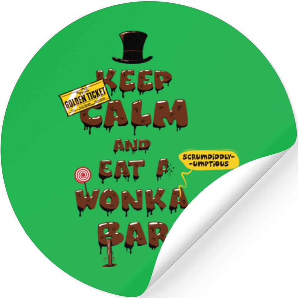 Willy Wonka - Willy Wonka And The Chocolate Factory - Stickers