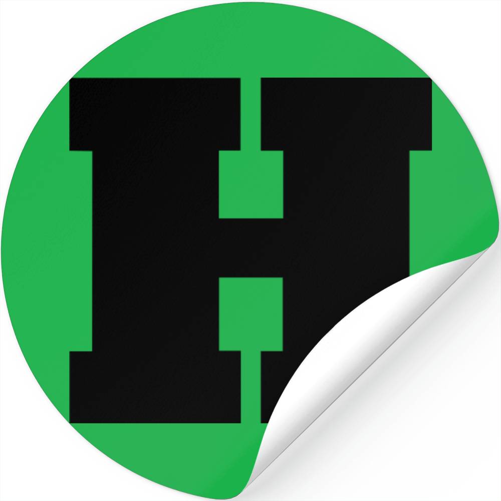 Alphabet H (Uppercase Letter H), Letter H - Letter H - Stickers