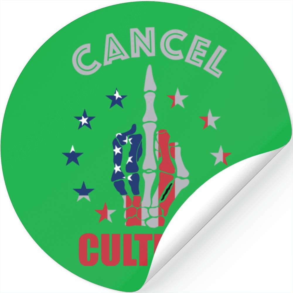 Tom Macdonald FU Vulgar Cancel Culture Stickers.