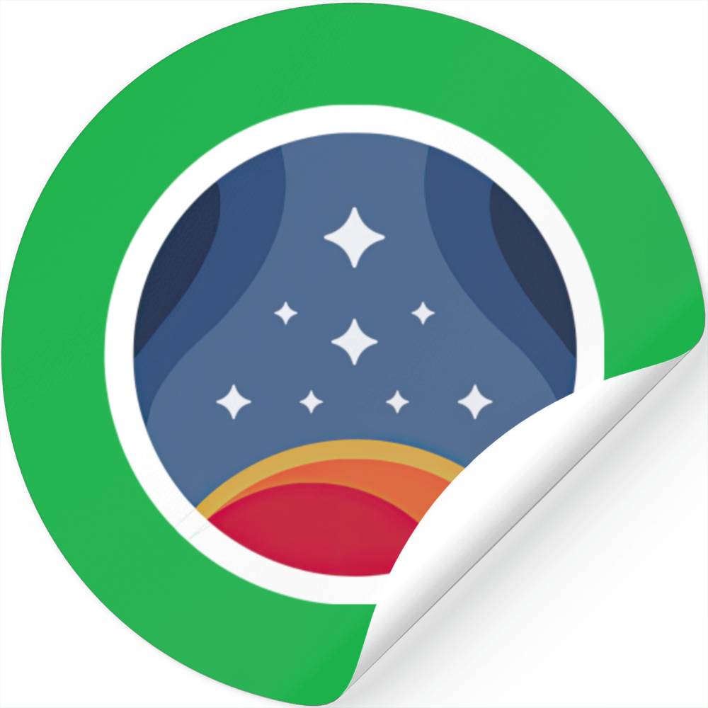Constellation Logo Starfield Classic Stickers