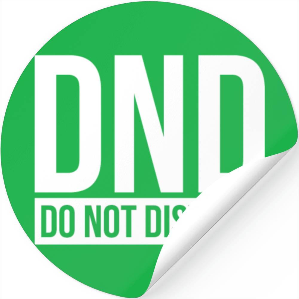 DND DO NOT DISTURB