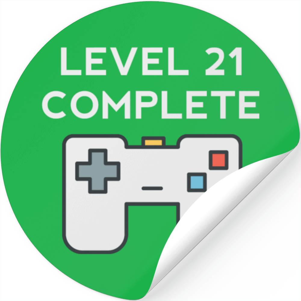 Level 21 Complete 21st Birthday