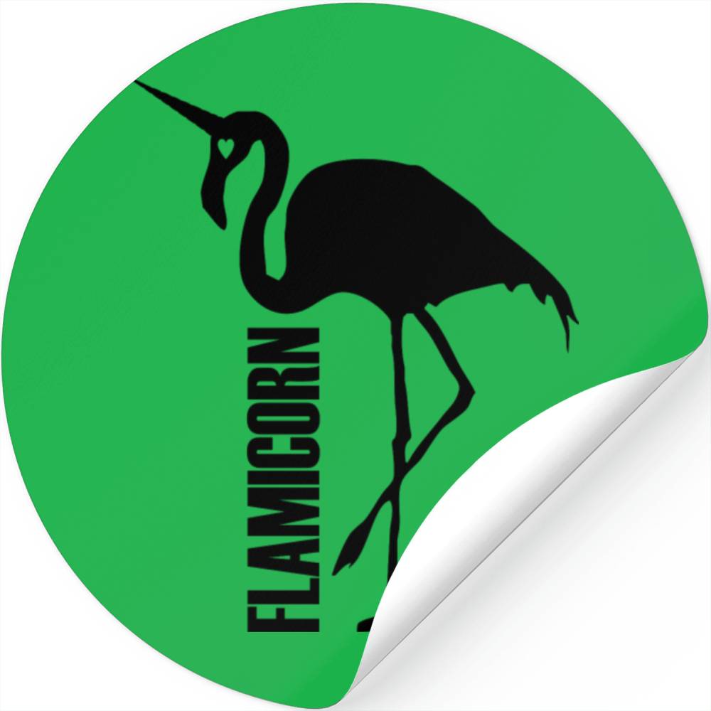 Flamingo Unicorn Hybrid Creature Hybrids Black