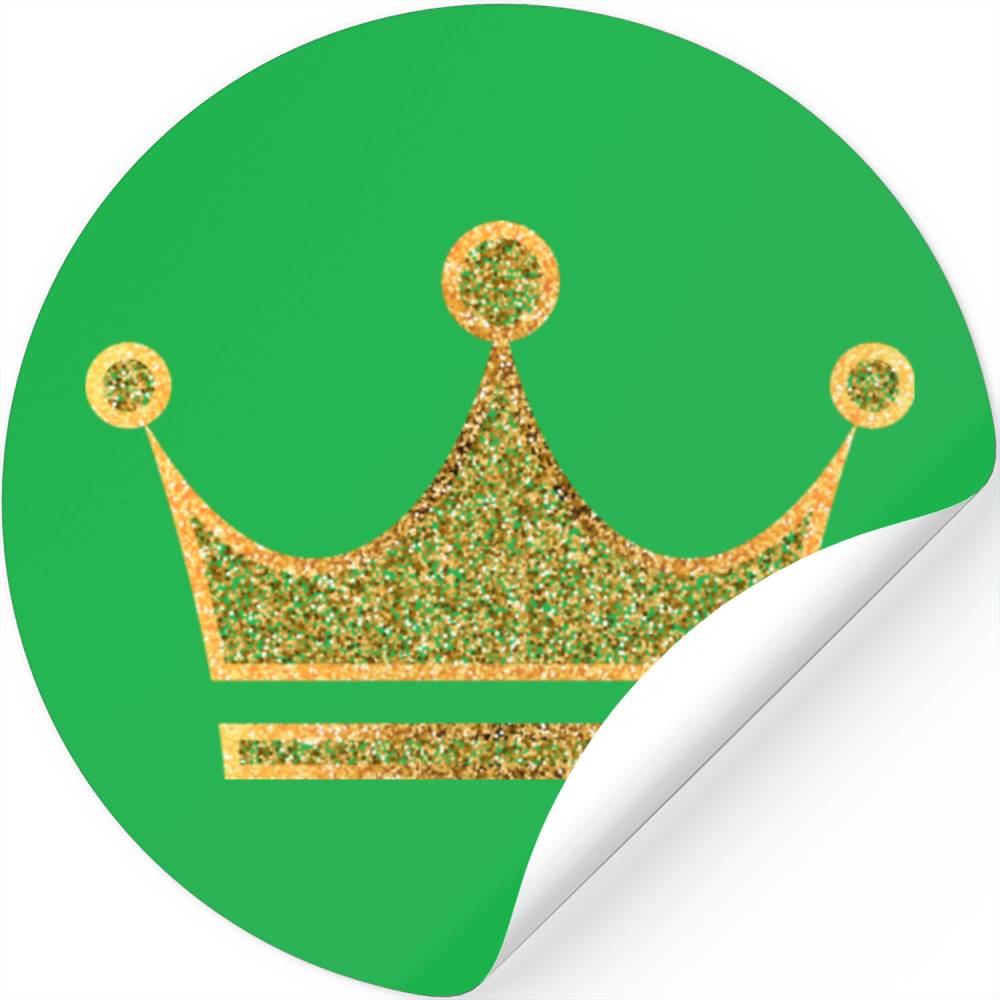 Vip Golden Crown Monarch King Vector Image Rap Art Stickers