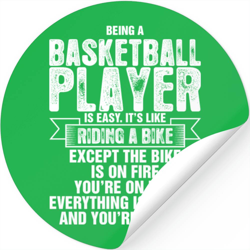 Being A Basketball Player Riding A Bike