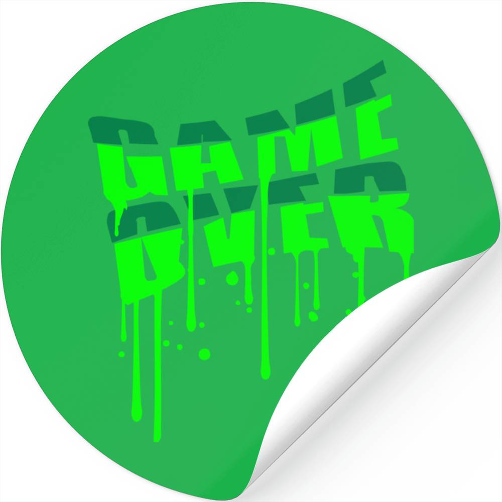 Drop Graffiti Game Over Puke Vomit Nausea Vomit Sp