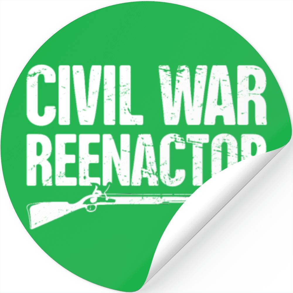 Historical American Civil War Reenactor Flintlock