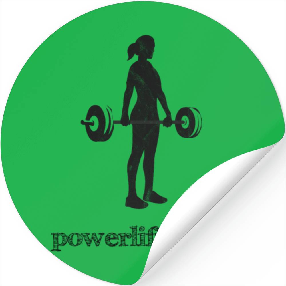 Girl Powerlifting Lifting Deadlift Vintage Gym