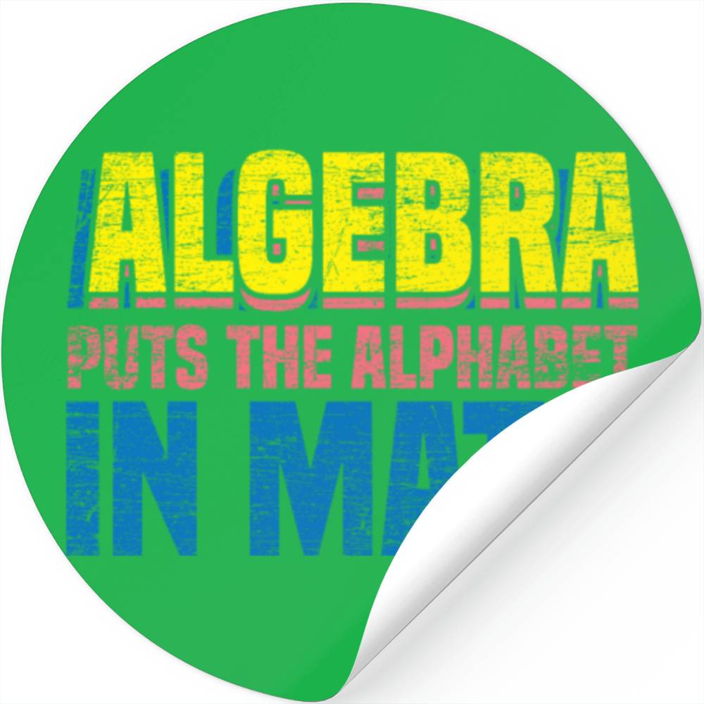 Algebra Puts The Alphabet In Math