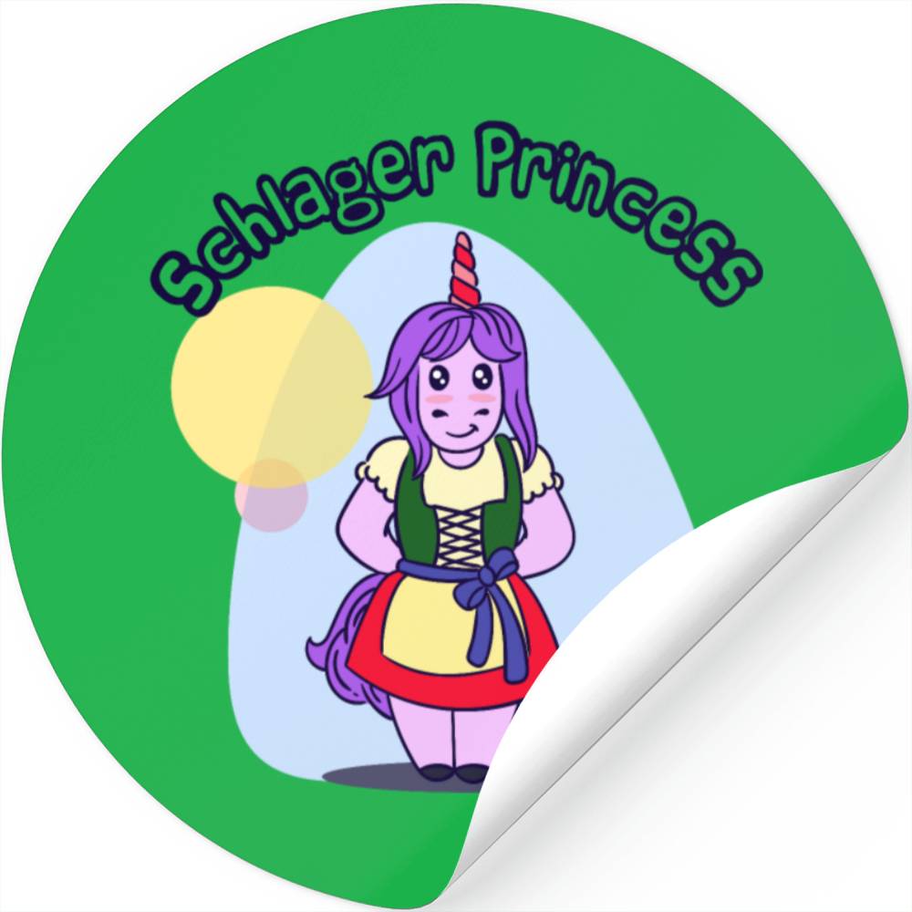 Schlager Princess Folk Music Unicorn Statement