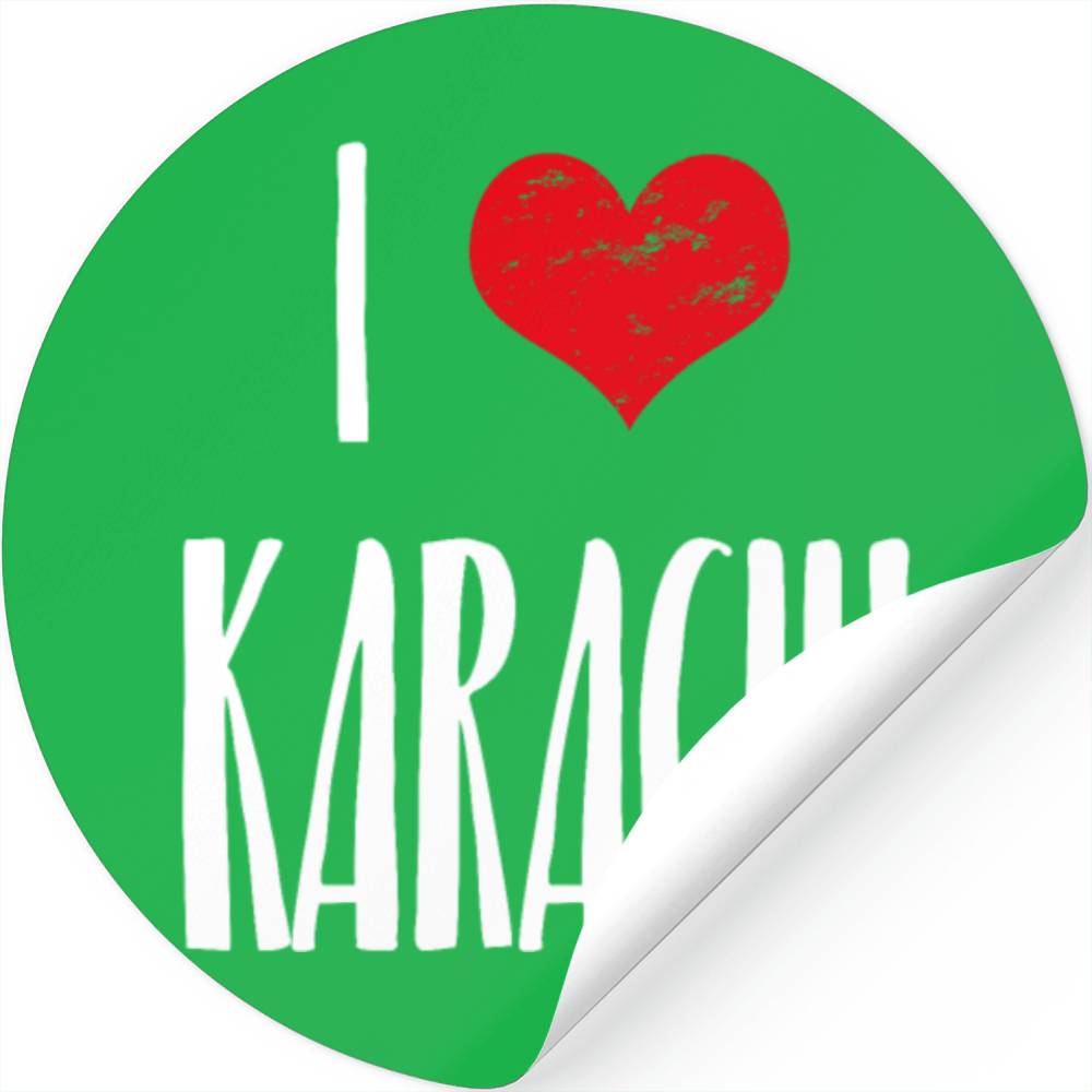 Karachi Pakistan Stickers