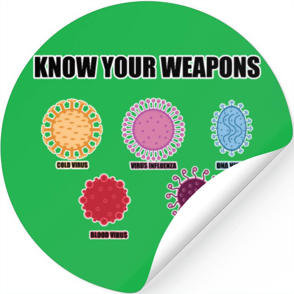 Know Your Weapons Virus Bacteria Gift