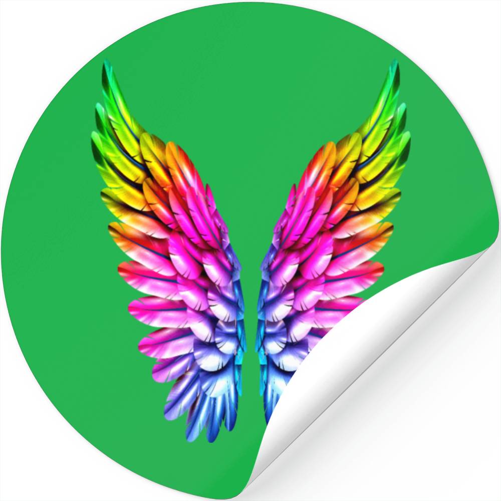 LGBT Rainbow Angel Wings Lesbian Gay Pride Parade
