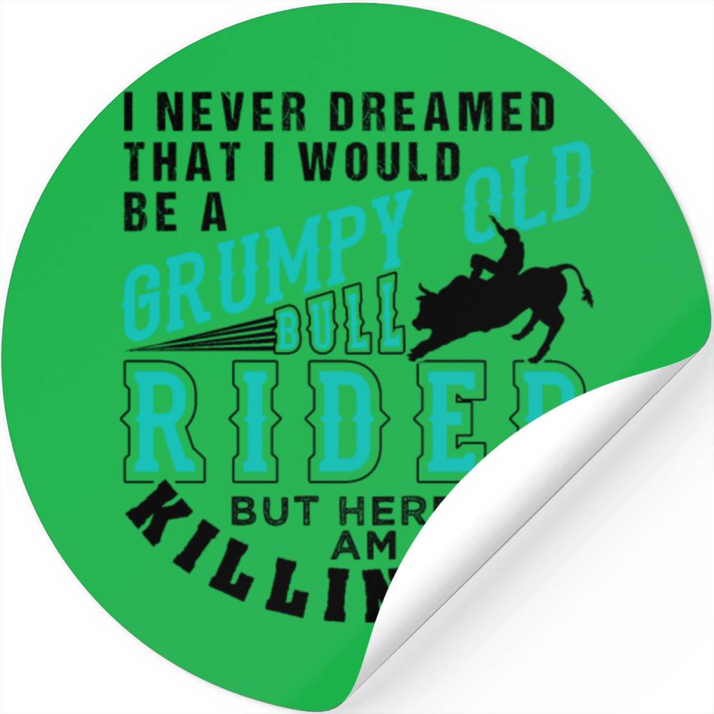 Grumpy Old Bull Rider | Rodeo