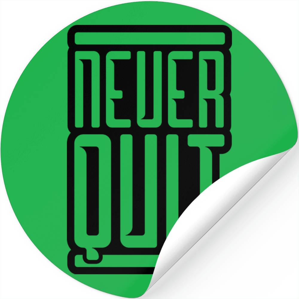 Logo Never Quit Sport Red Bar Winner Winner Team C