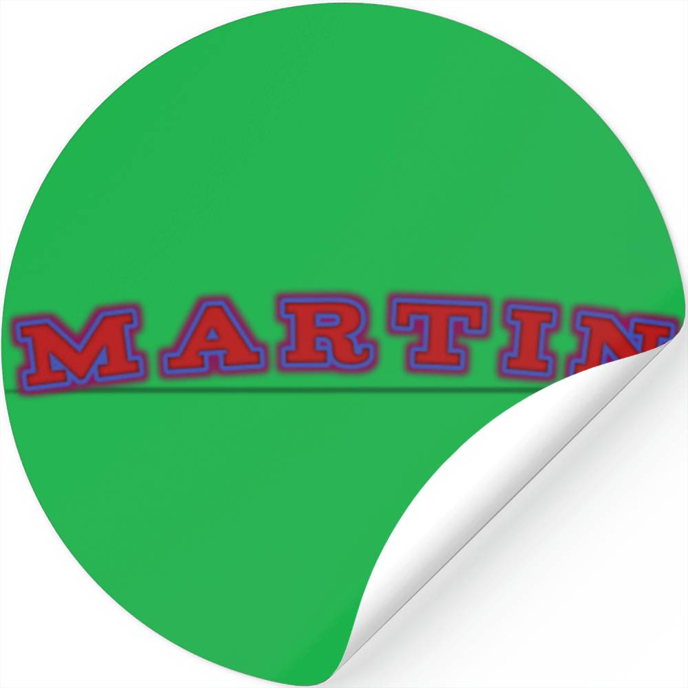 Martin Cast Stickers- Martin Lawrence TV Show