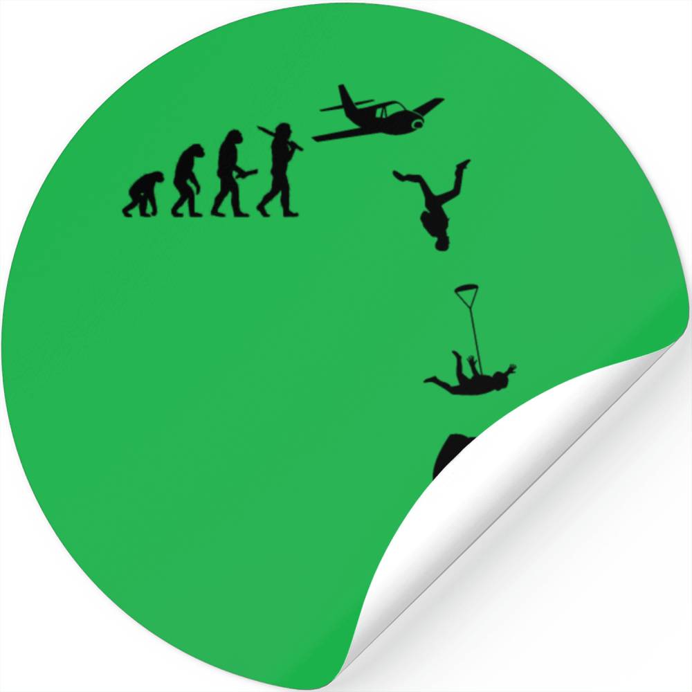 Skydive, Skydiving, Parachute Stickers Women, Men