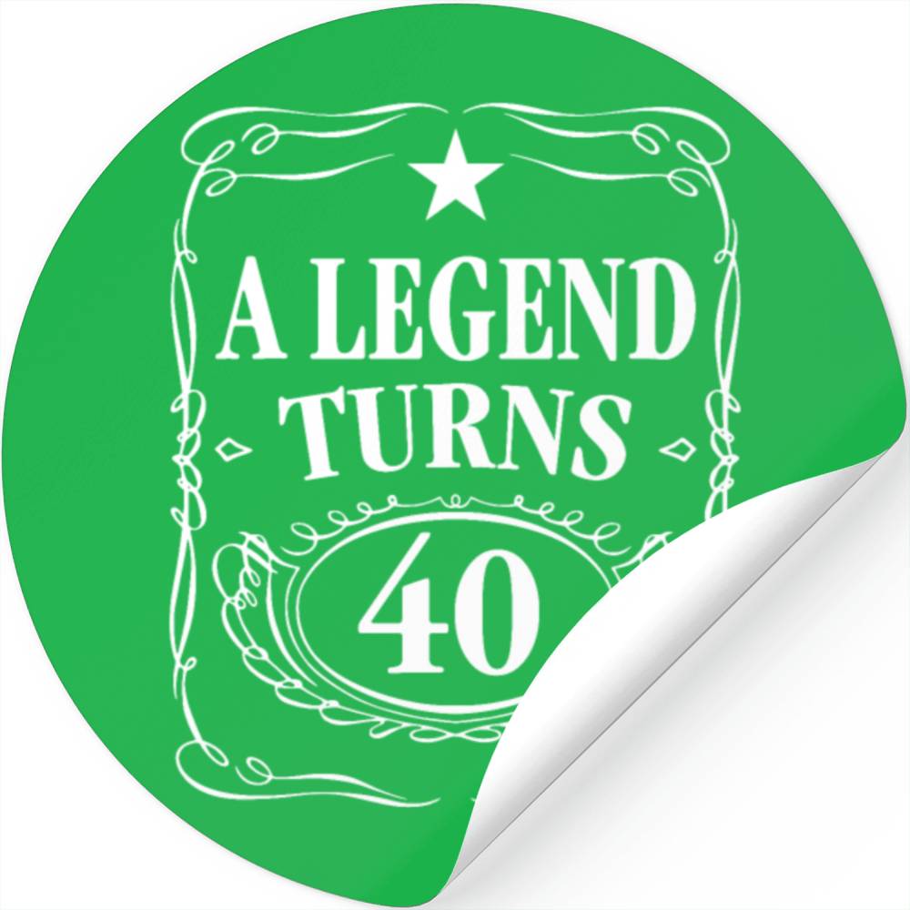40th Birthday A Legend Turns 40