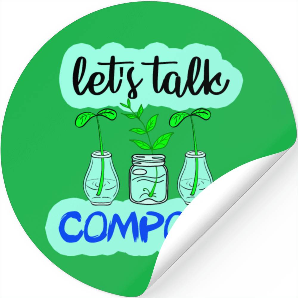 Let's Talk Compost. Ecology. Composting. Earth Day