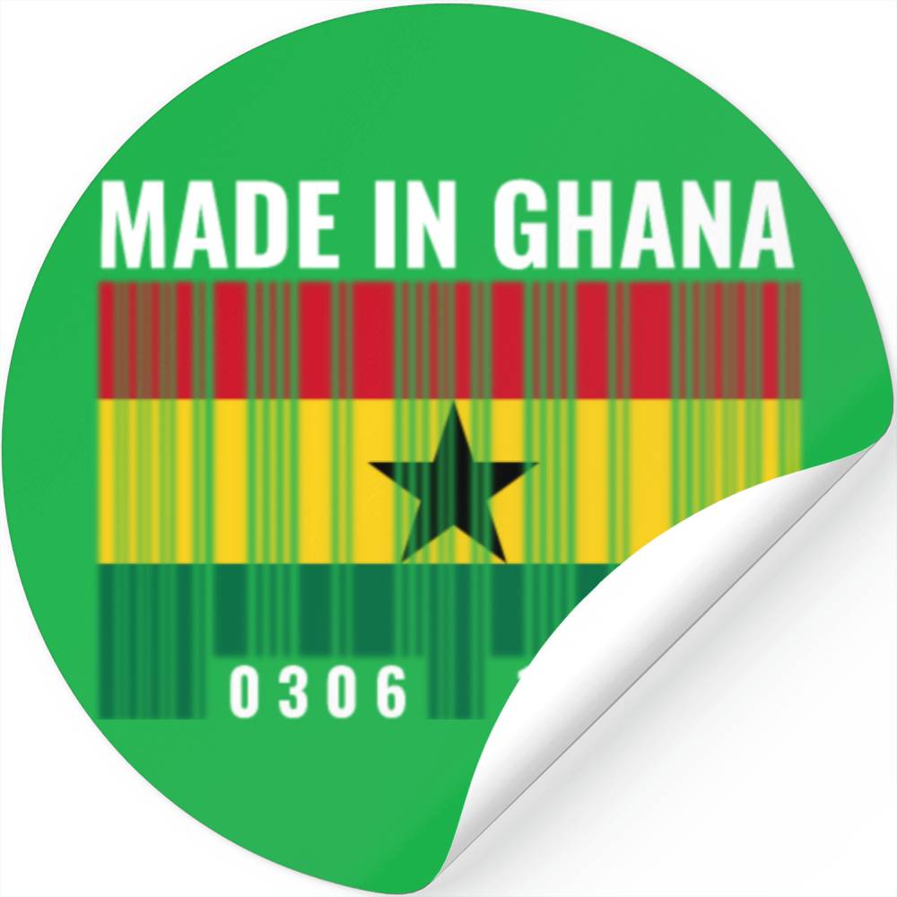 Ghana Heritage Ghanaian Roots Barcode