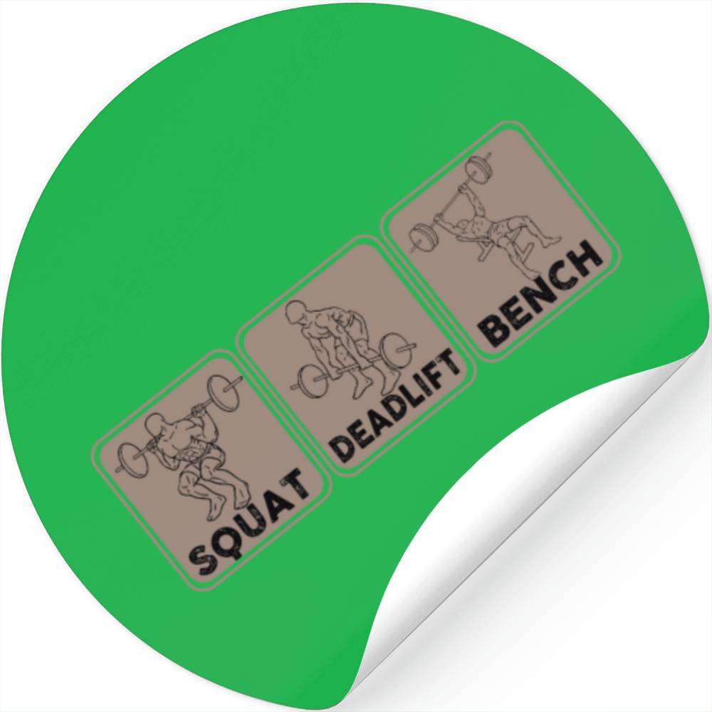 Knee Bends Bench Press Cross Lift