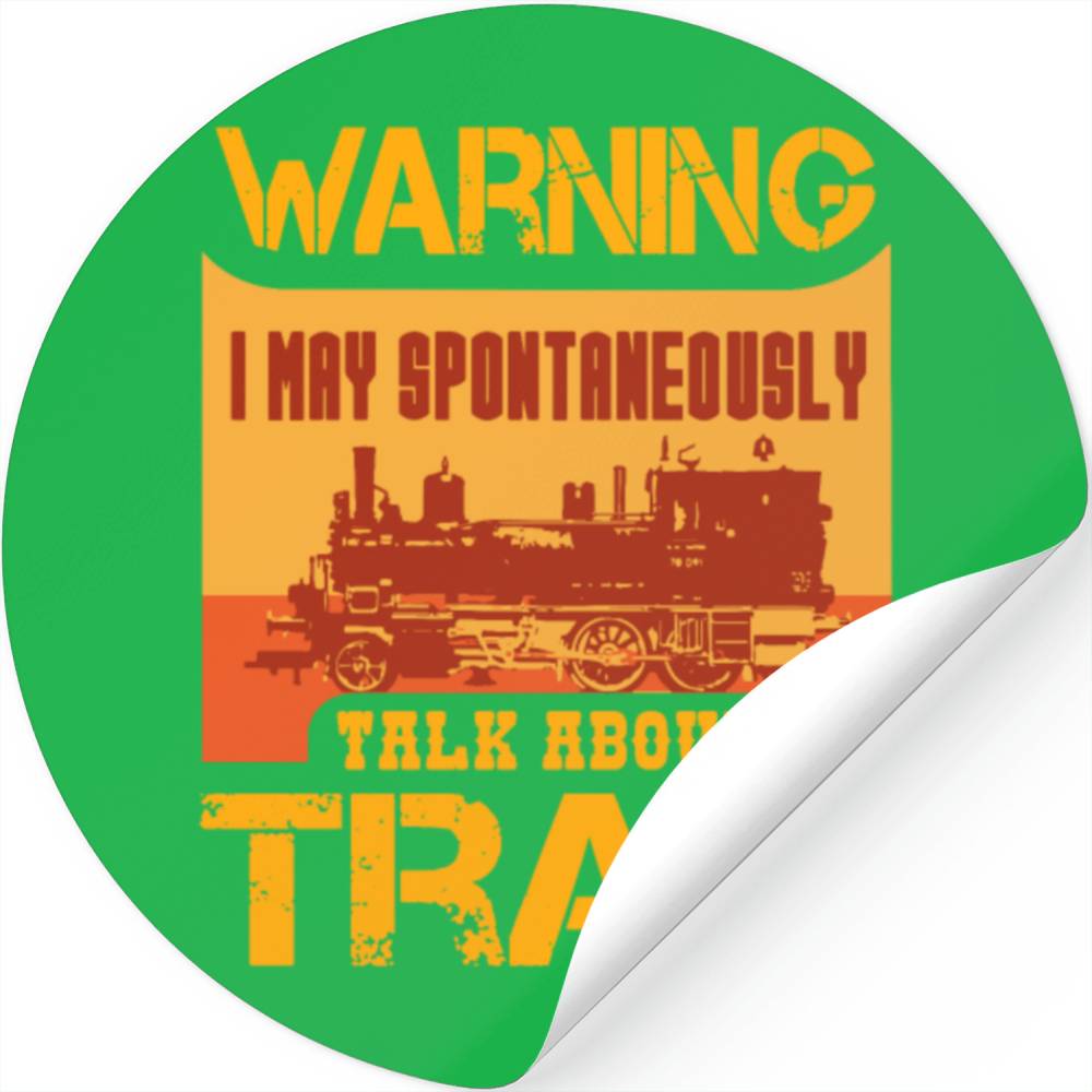 Train Railway Railroad Trains Puns Saying