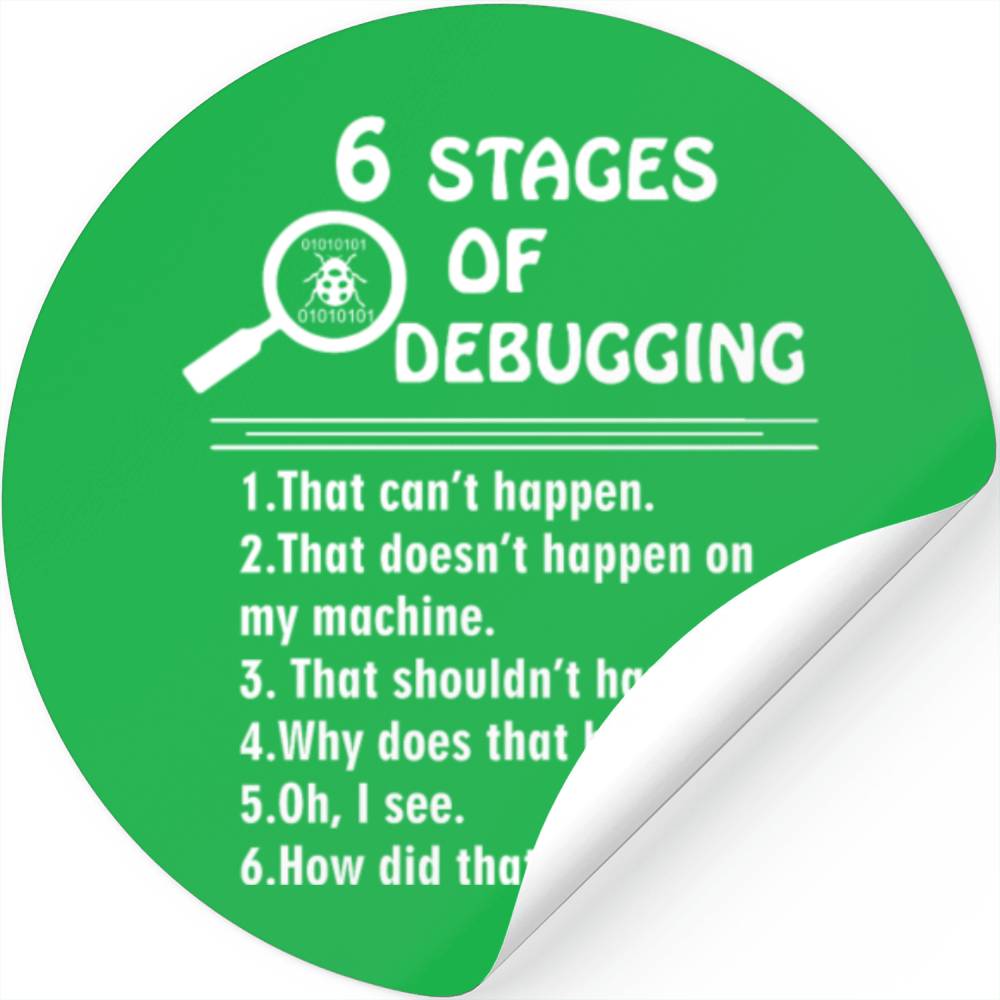 6 Stages Of De Bugging Programming