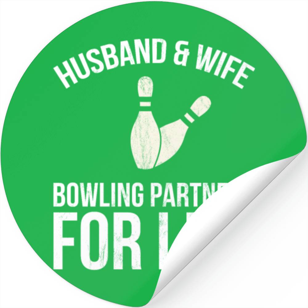Husband And Wife Bowling Partners For Life Couples