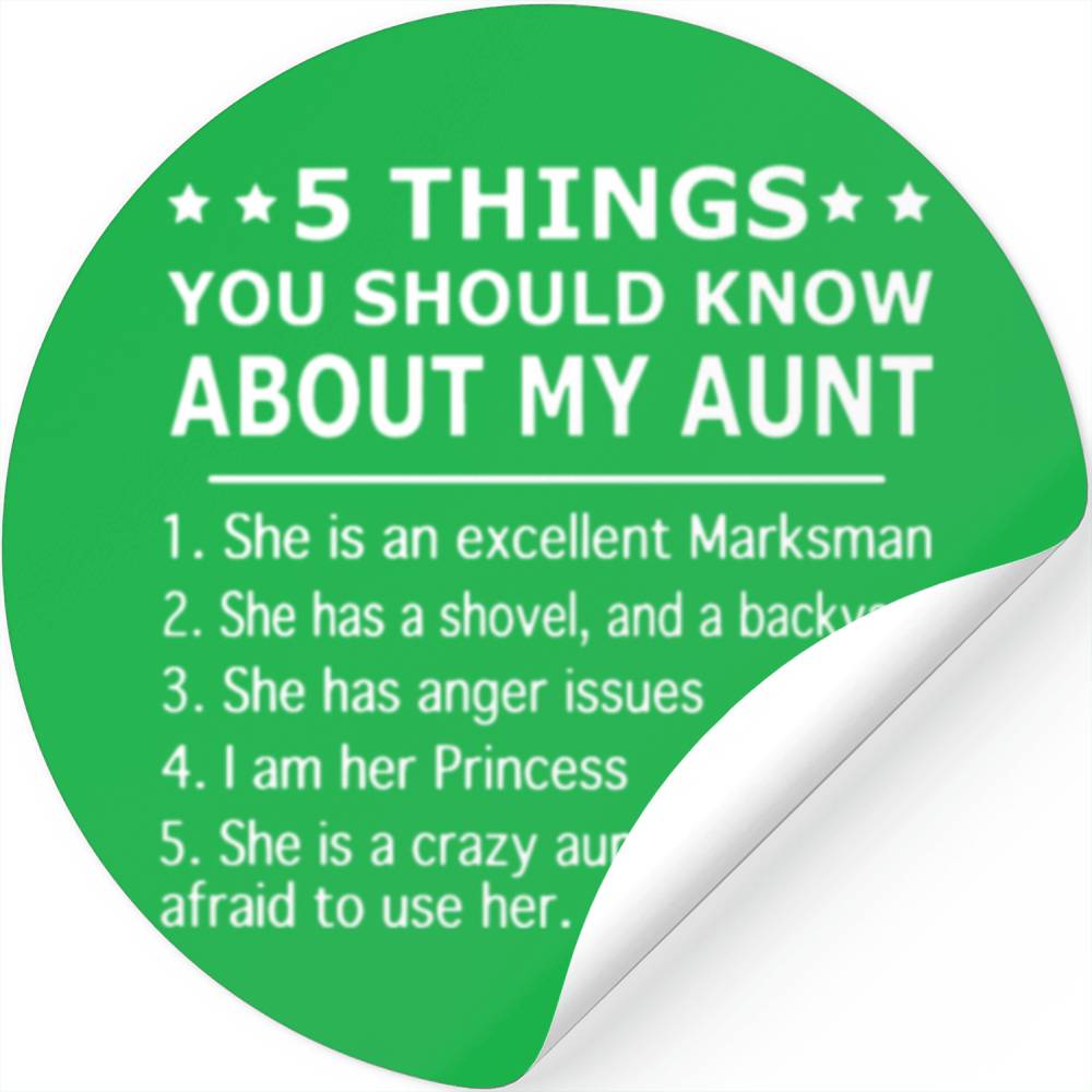 5 Things You Should Know About My Aunt She Is An