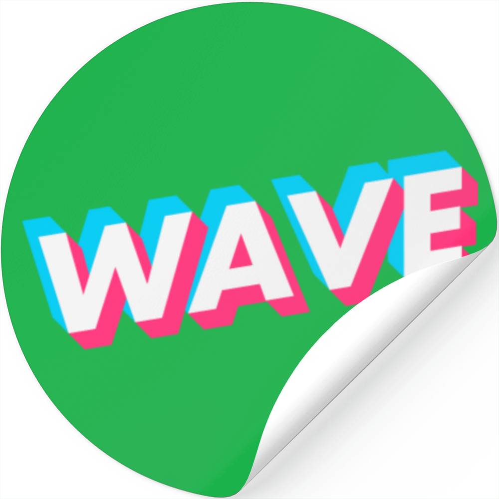 Wave 80s Retro Design Effect