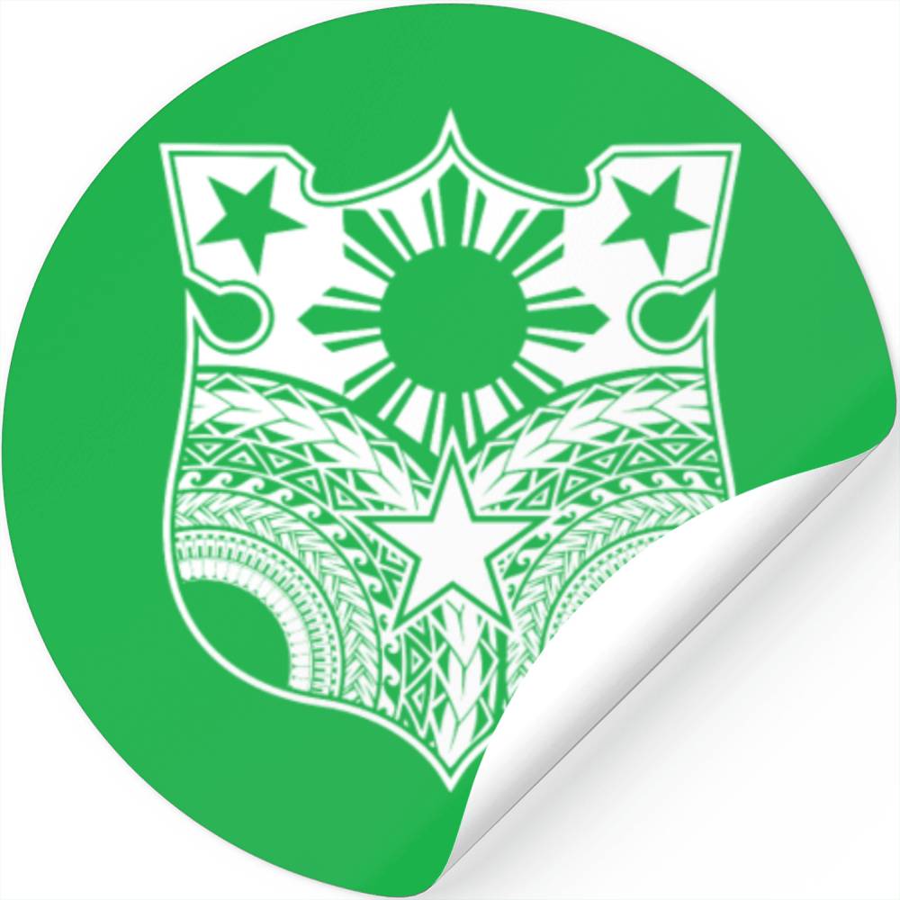 Vintage Tribal Filipino Flag Stickers Filipino Herita